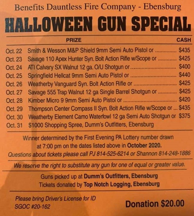 Dauntless Fire Company » Proudly serving the citizens of Ebensburg and ...